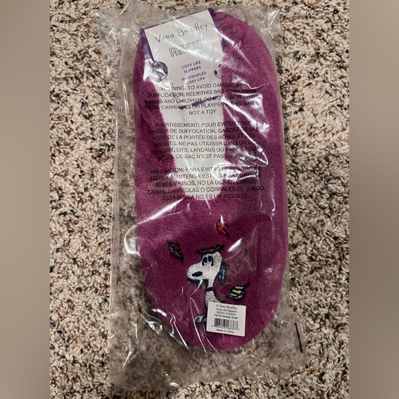 Vera Bradley | Shoes | Vera Bradley Peanuts Snoopy Cozy Life ...